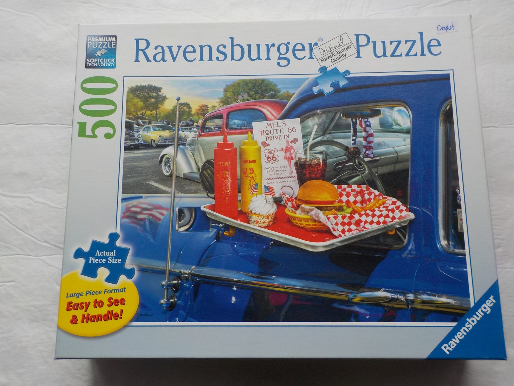GIORDANDO, G: Drive-thru Toute 66 149209 Ravensburger Casse-tête 500 m ...