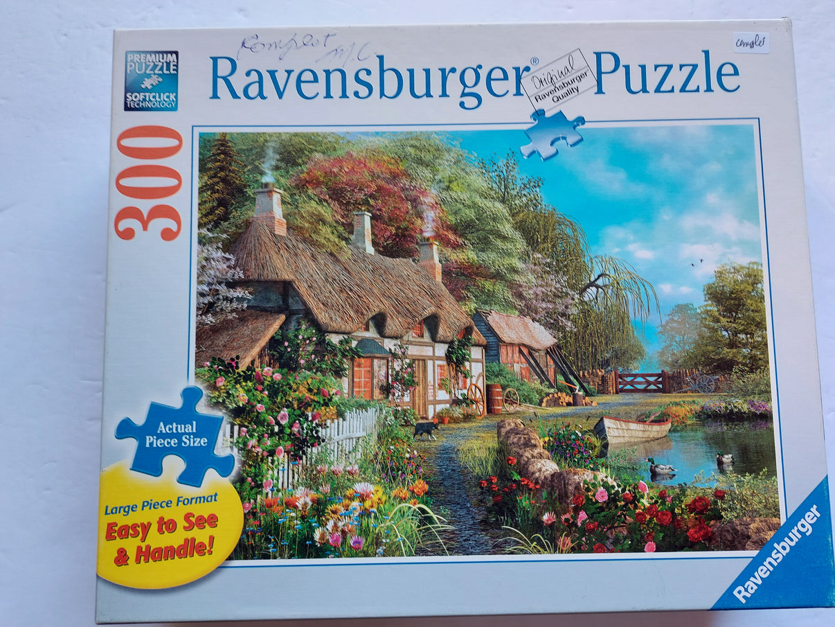 Chalet sur un lac Ravensburger 135806 Casse-tête 300 morceaux (Copie ...